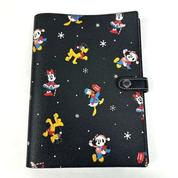 Coach | Office | Coach Disney X Coach Notebook Mickey Minnie Holiday ...